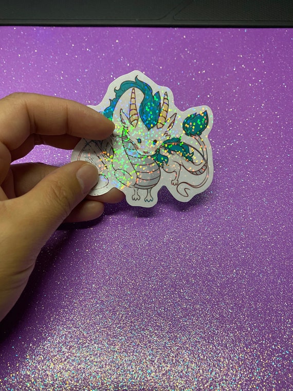 Anime Sticker Cute Sticker Haku Sticker Anime Holographic | Etsy