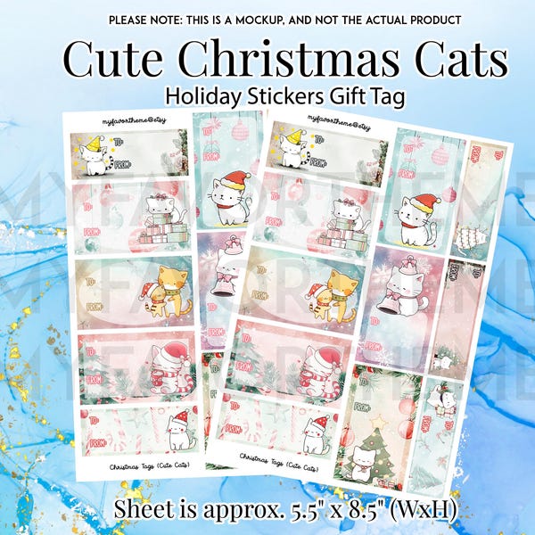 Cat Gift Tags - 60+ Gift Ideas for 2025