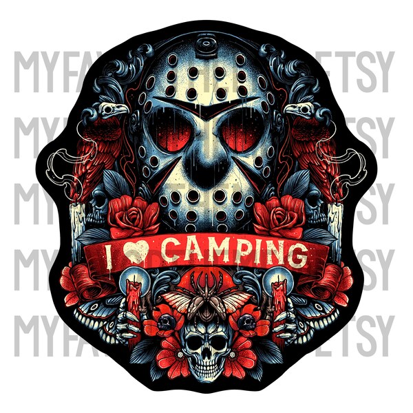 Horror Printable Stickers - Etsy