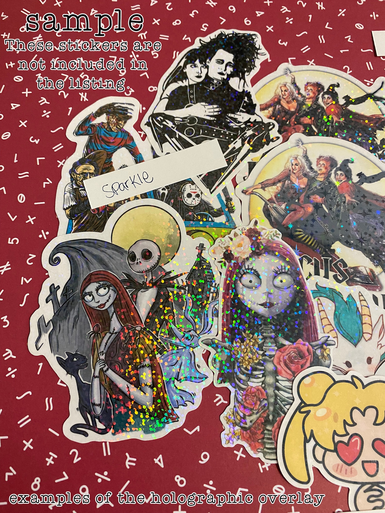 Horror Sticker Halloween Sticker Horror Movie Sticker | Etsy