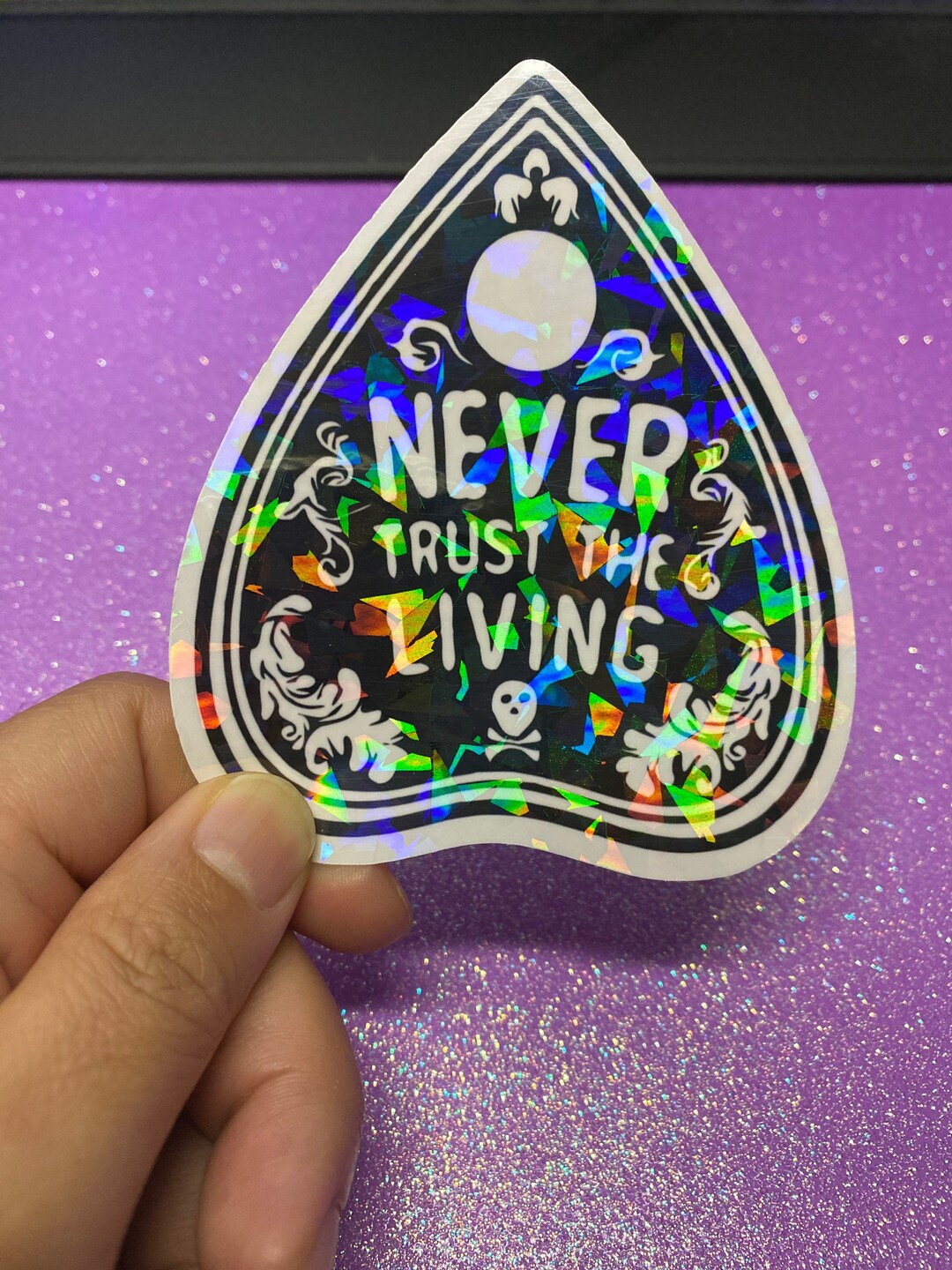 Horror Sticker, Halloween Sticker, Horror Movie Sticker, Holographic ...