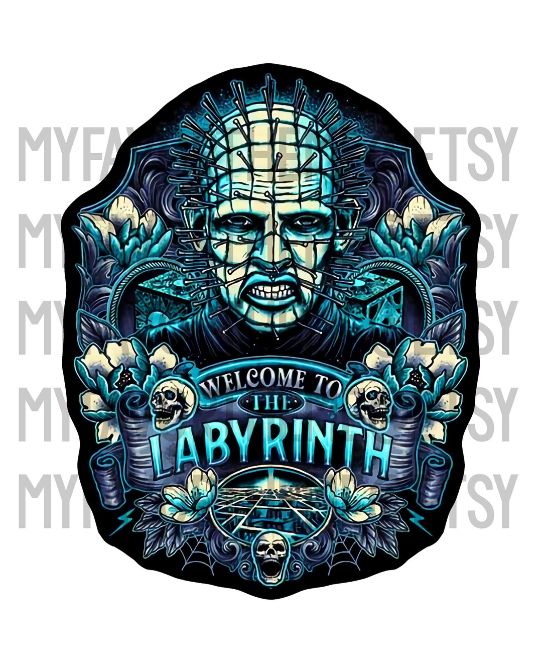 Horror Sticker Halloween Sticker Horror Movie Sticker - Etsy