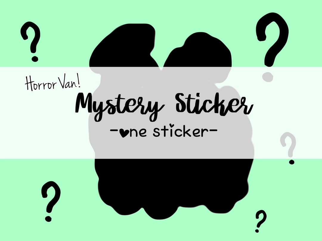 Horror Sticker, Halloween Sticker, Horror Movie Sticker - Van - Etsy