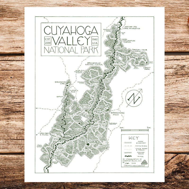 Cuyahoga Valley National Park Poster - Etsy