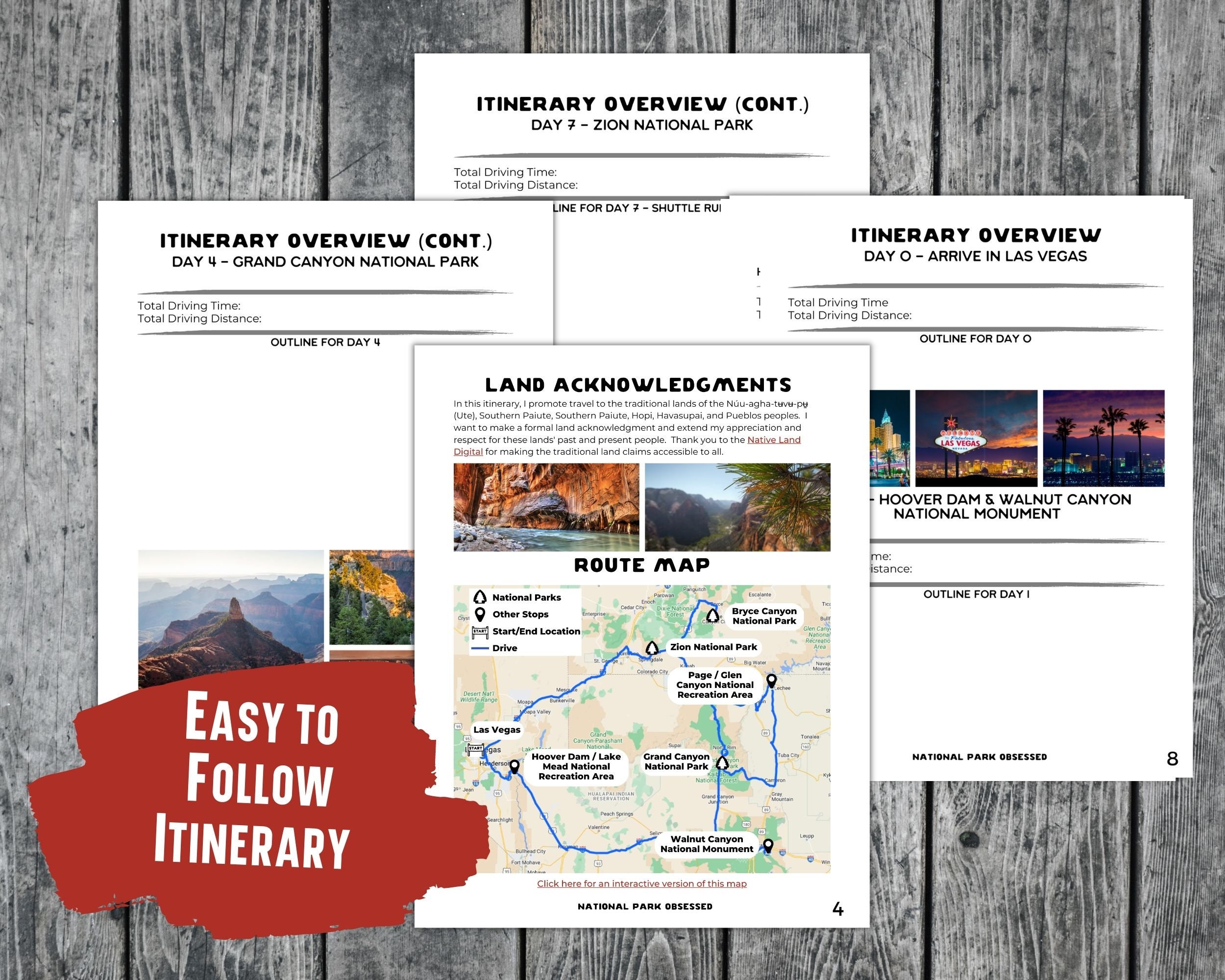 7-day Bryce Canyon, Grand Canyon, and Zion National Parks Itinerary ...