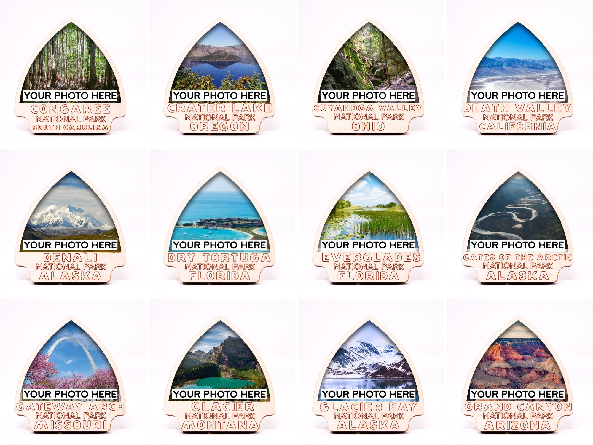 National Park Photo Frame National Park Picture Frame National Parks ...
