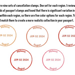 Realistic National Park Stamp Template for Canva - Print Your Missing ...