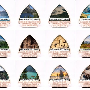 Set of 5 National Park Photo Frame | National Park Picture Frame ...