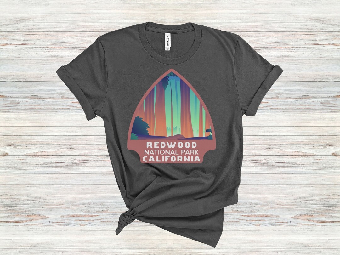 Redwood National Park Shirt | Redwoods Shirt | Redwoods National Park ...