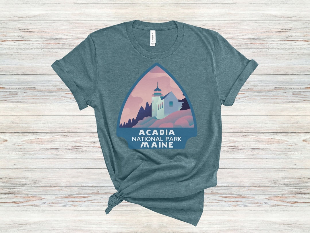 Acadia National Park Shirt | Acadia Shirt | Acadia National Park Maine ...