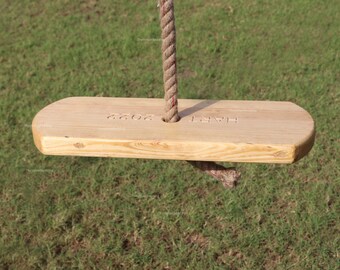 Single Rope Tree Swing - Etsy