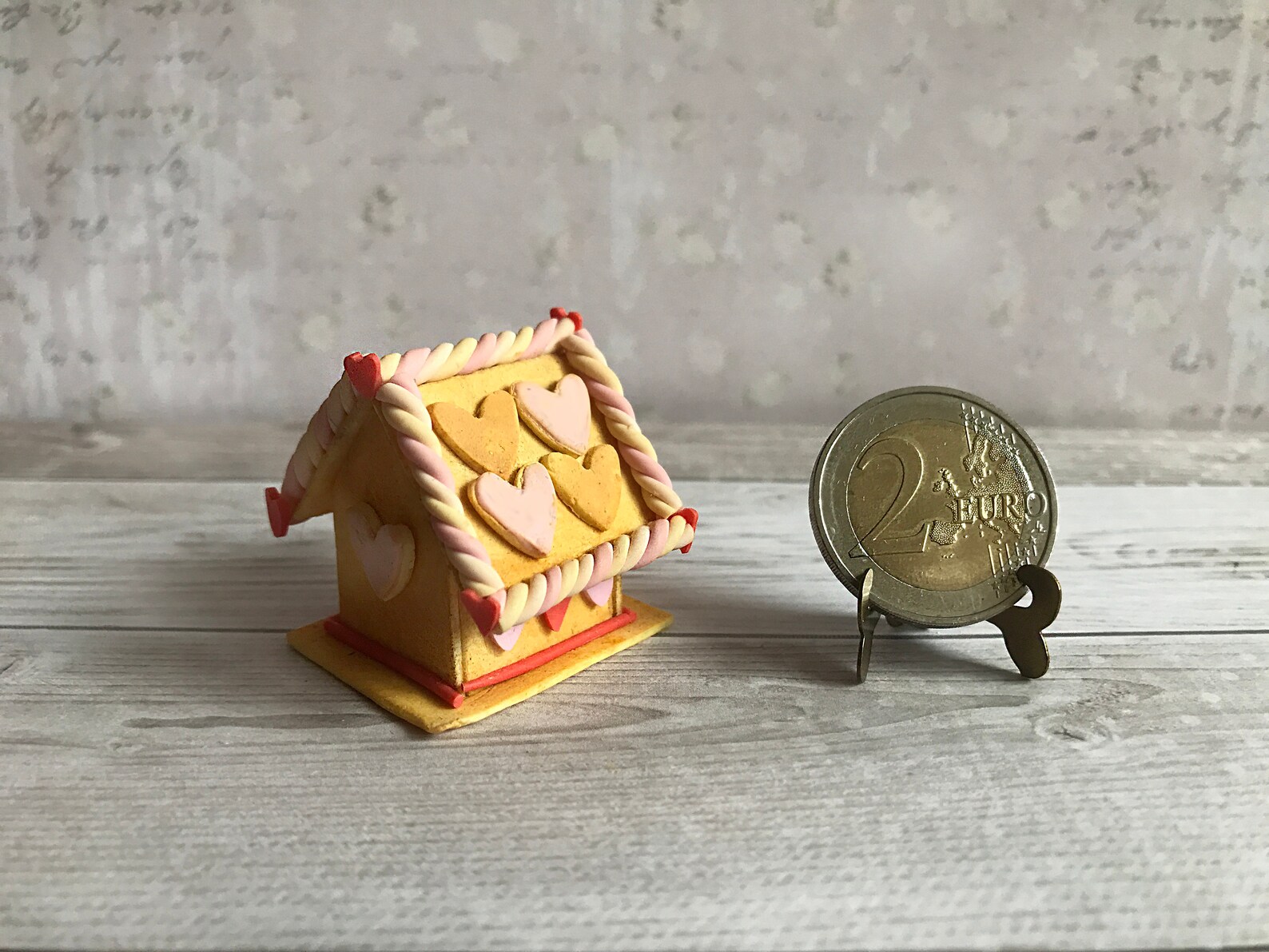 Dollhouse Miniature Valentines Day Set Cookies Gingerbread Etsy