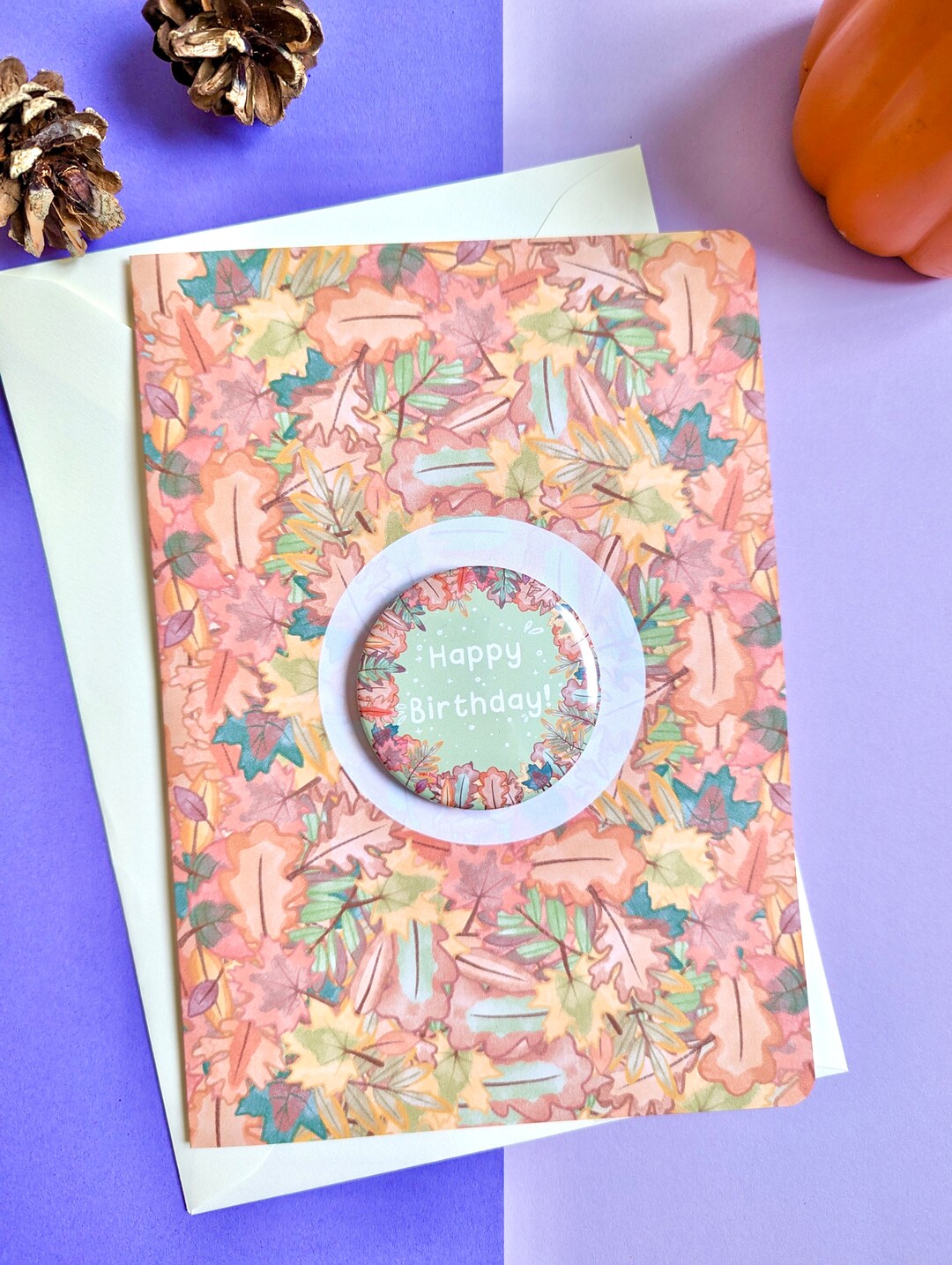 Happy Birthday A5 Greetings Card, Birthday Card, Greetings Cards, Cute ...