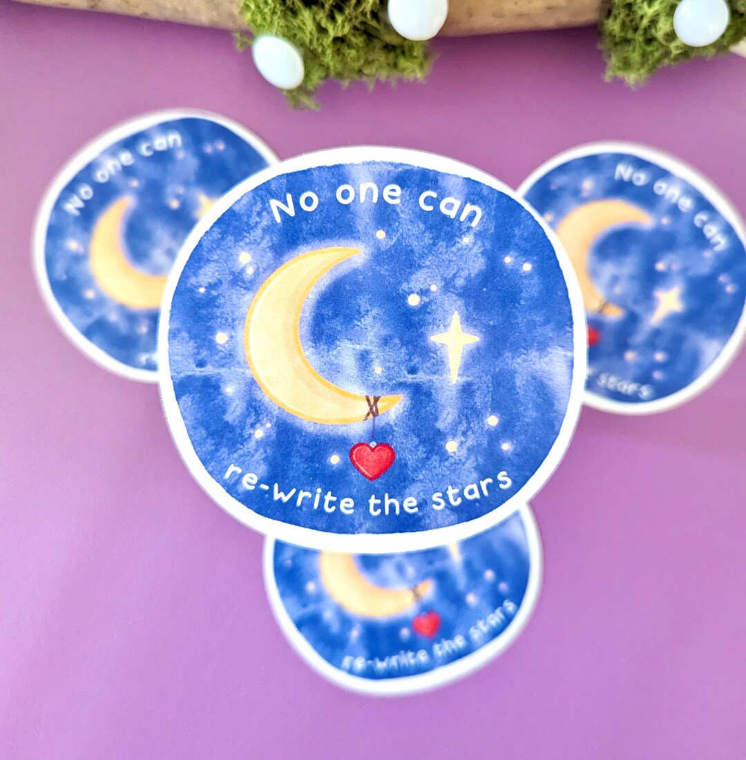 Valentines Sticker, the Greatest Showman Sticker, Glossy Sticker, Moon ...