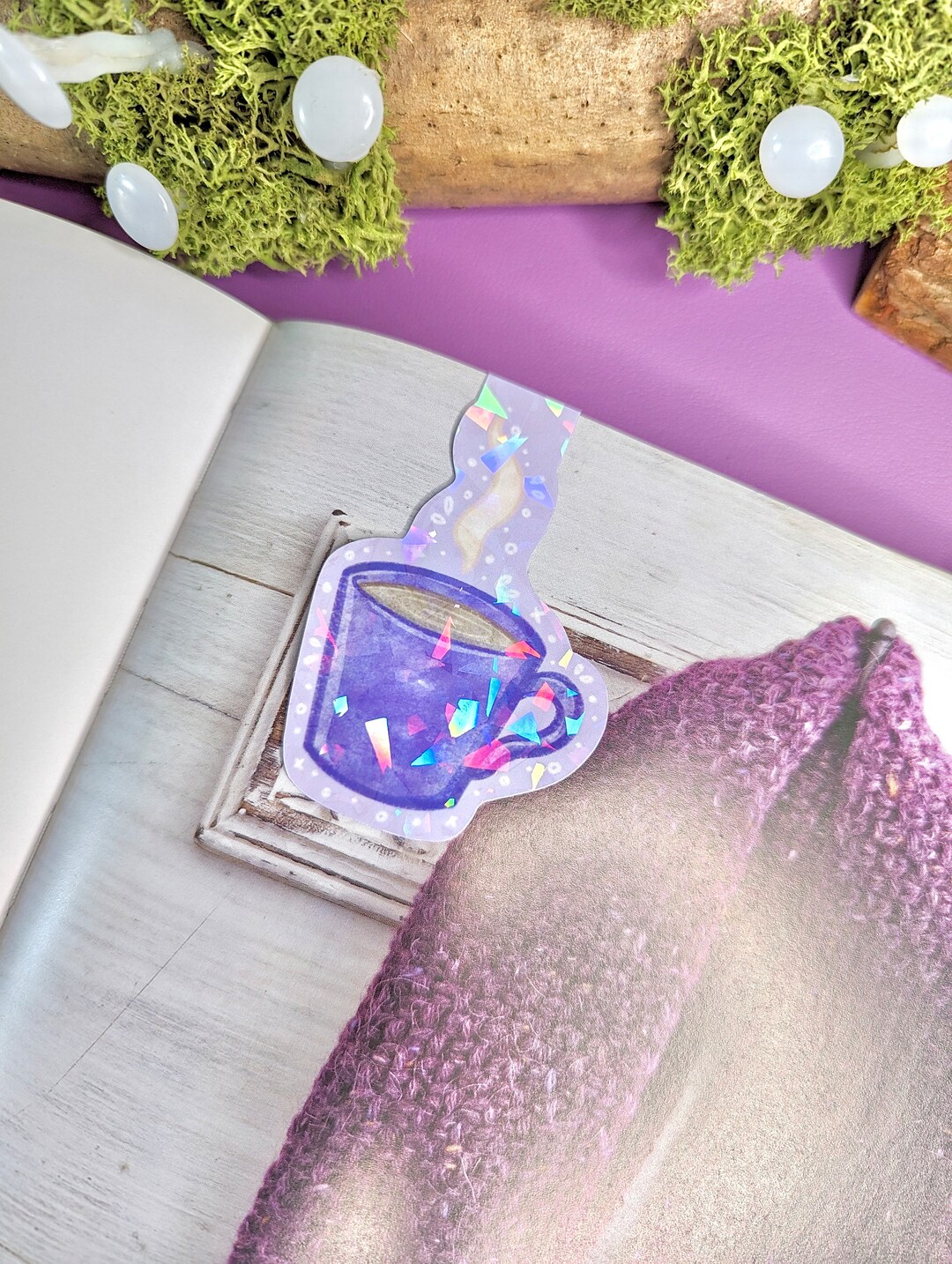 Coffee Bookmark, Magnetic Bookmark, Tea Bookmark, Teachers Bookmark - Etsy