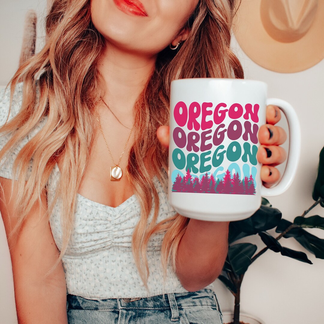 Oregon Mug 15oz Oregon Coffee Mug Gift for Oregon Lover - Etsy