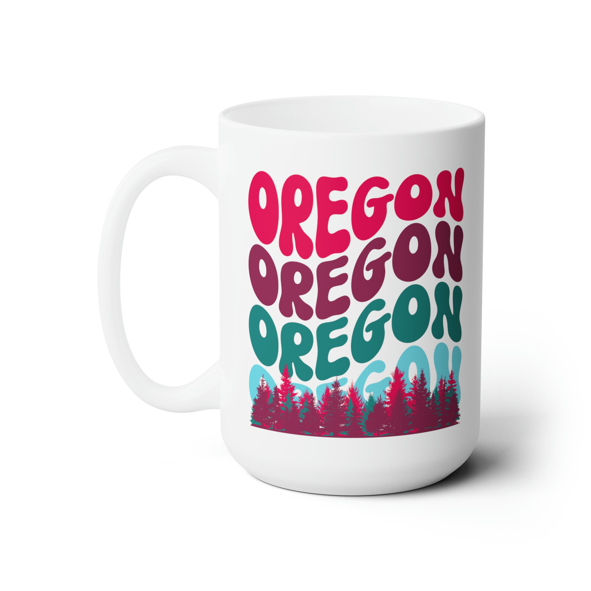 Oregon Mug 15oz Oregon Coffee Mug Gift for Oregon Lover - Etsy