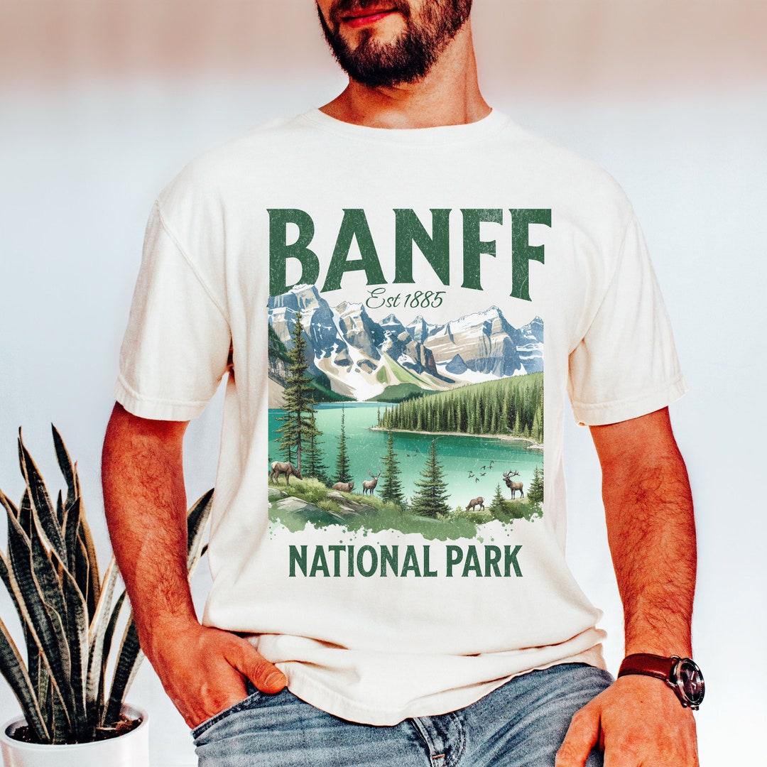 Banff National Park Shirt, Banff Tshirt, Canada Shirts, Banff Souvenir ...