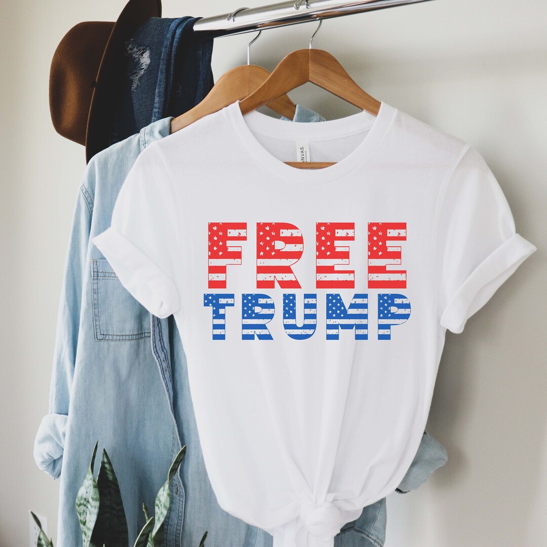Free Trump Shirt, Trump Merch, Trump 2024, Vote Shirt, Vote for Trump ...