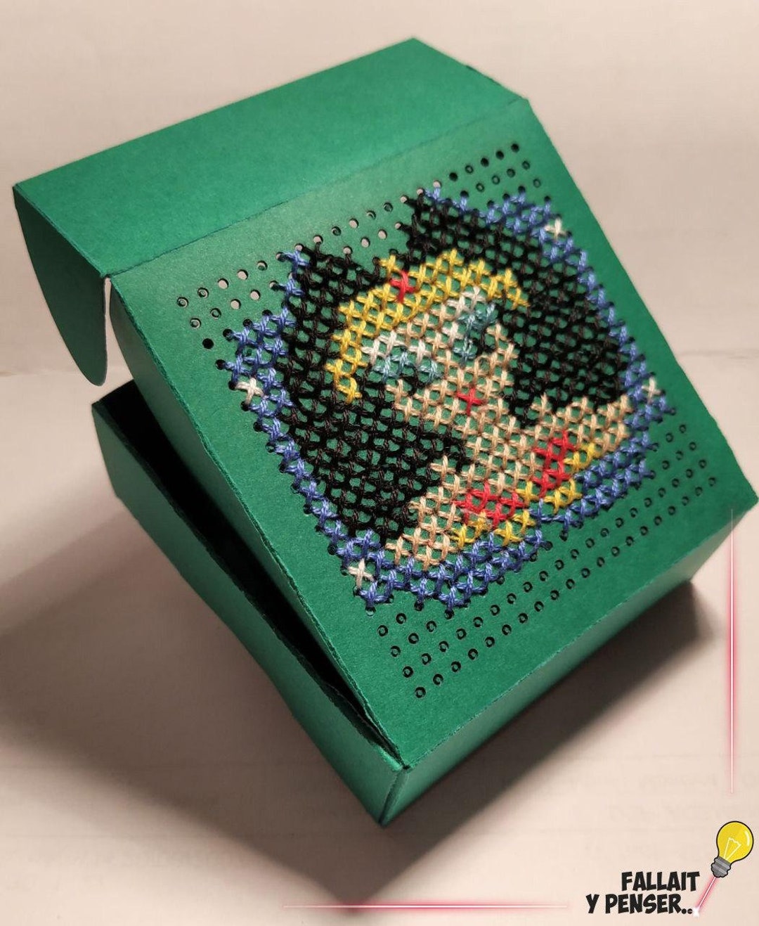 Set of 8 Boxes to Embroider With Cross Stitch - Etsy