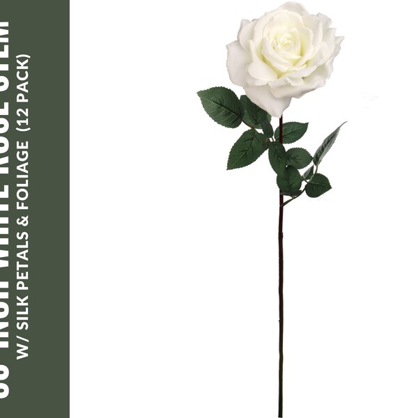 Green Silk Roses - Etsy