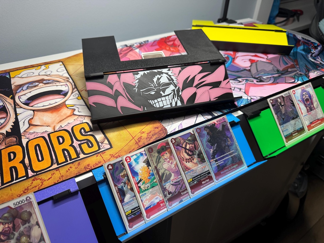 Hanging Card Holder & Stand, Doflamingo, Foldable and Portable, V2 W ...