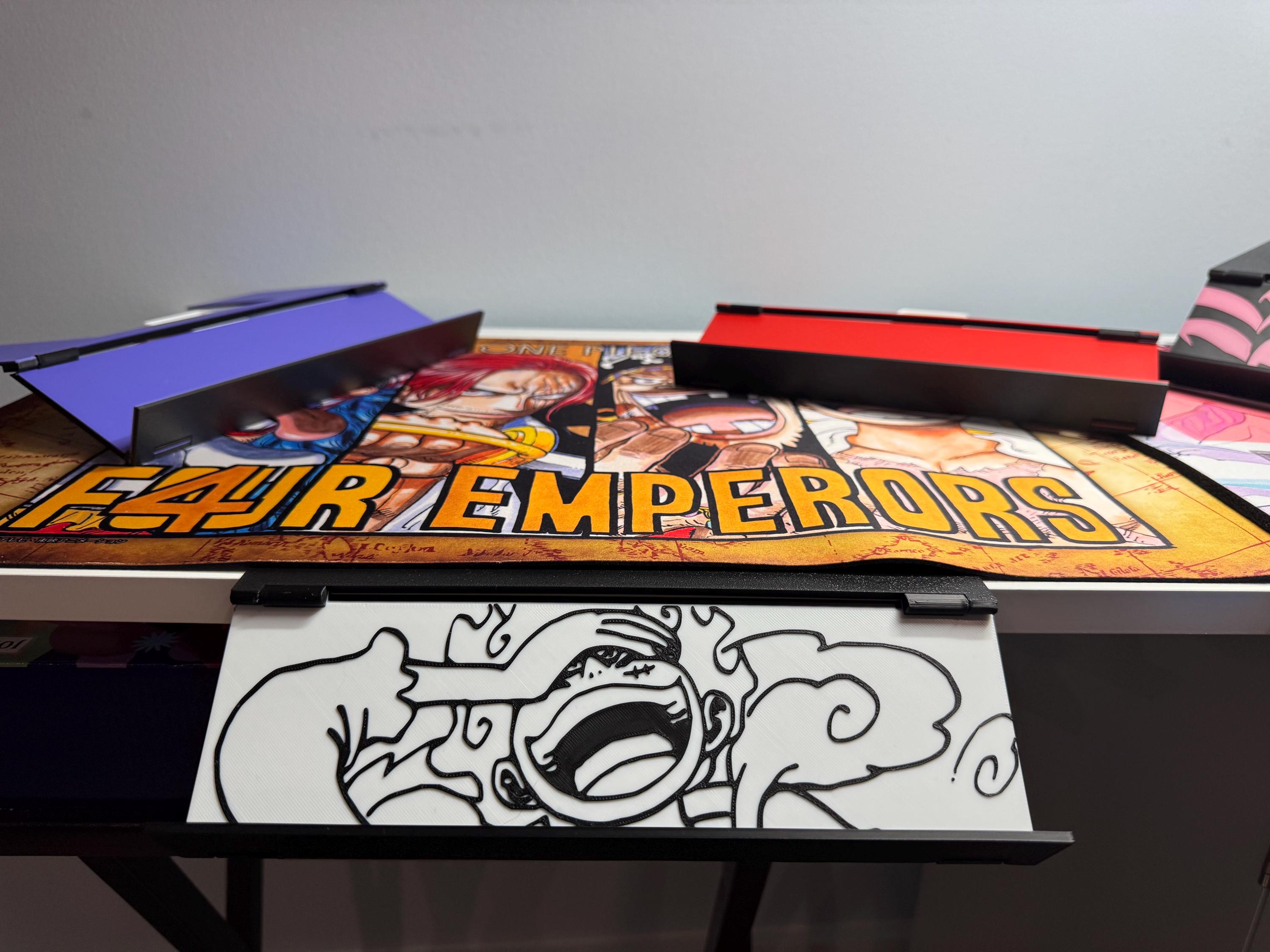 Gear 5 Luffy Card Holder: Foldable TCG Stand - Etsy