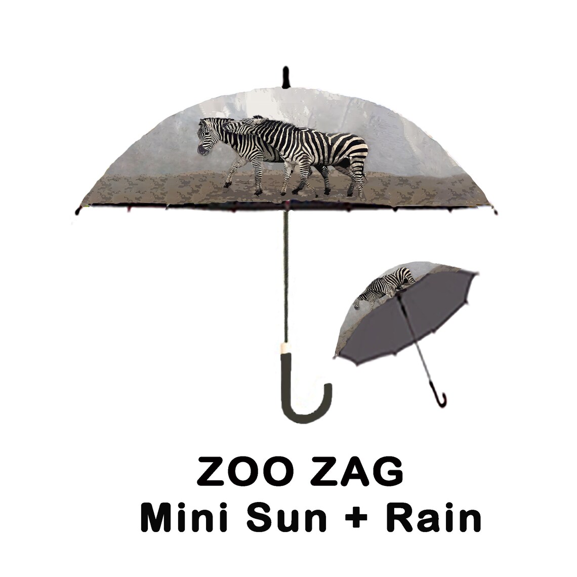 Mini SUN PARASOLS (that Double as Rain UMBRELLAS) With Blacked-out, Sun ...