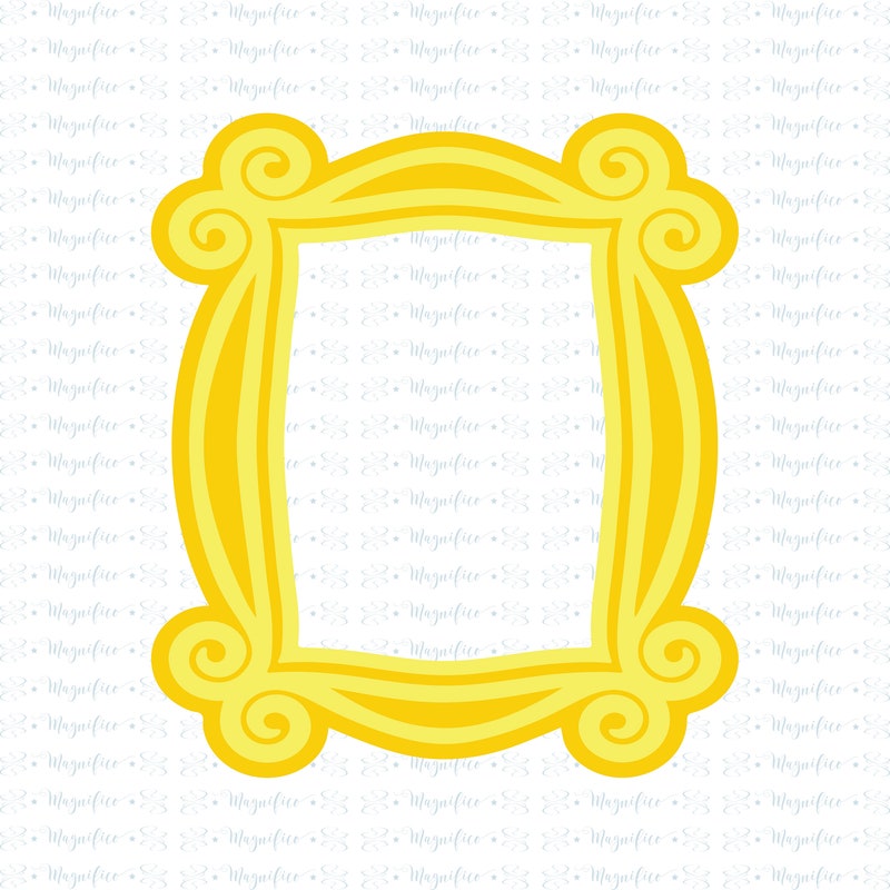 Friends Picture Frame Svg - Etsy
