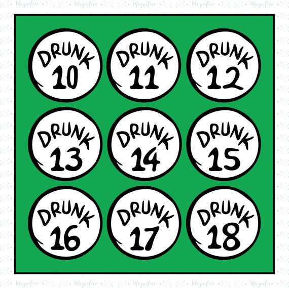 Drunk 1 Drunk 2 St Patricks Day SVG Thing 1 Thing 2 SVG - Etsy