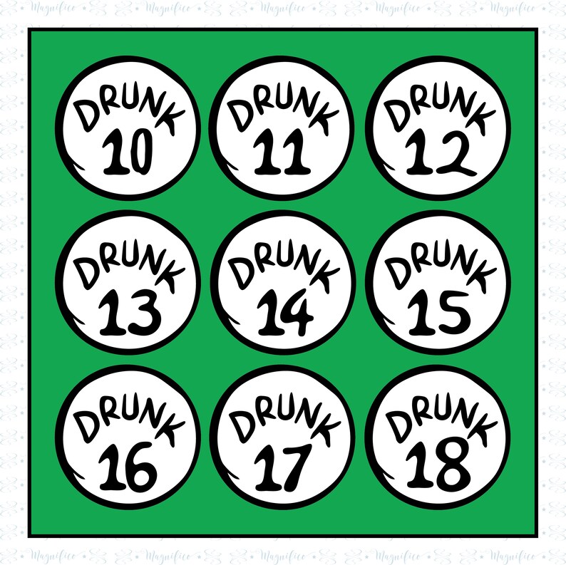 Drunk 1 Drunk 2 St Patricks Day SVG Thing 1 Thing 2 SVG - Etsy