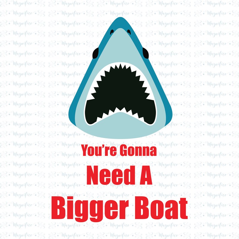 Jaws Canvas - Etsy