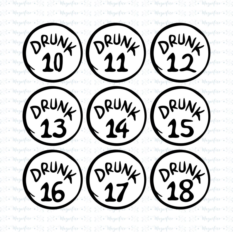 Drunk 1 Drunk 2 St Patricks Day SVG Thing 1 Thing 2 SVG - Etsy