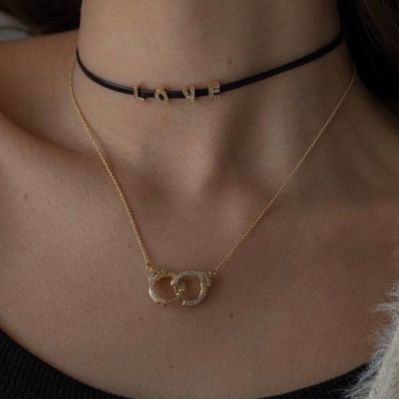 Handcuff Necklace - Etsy