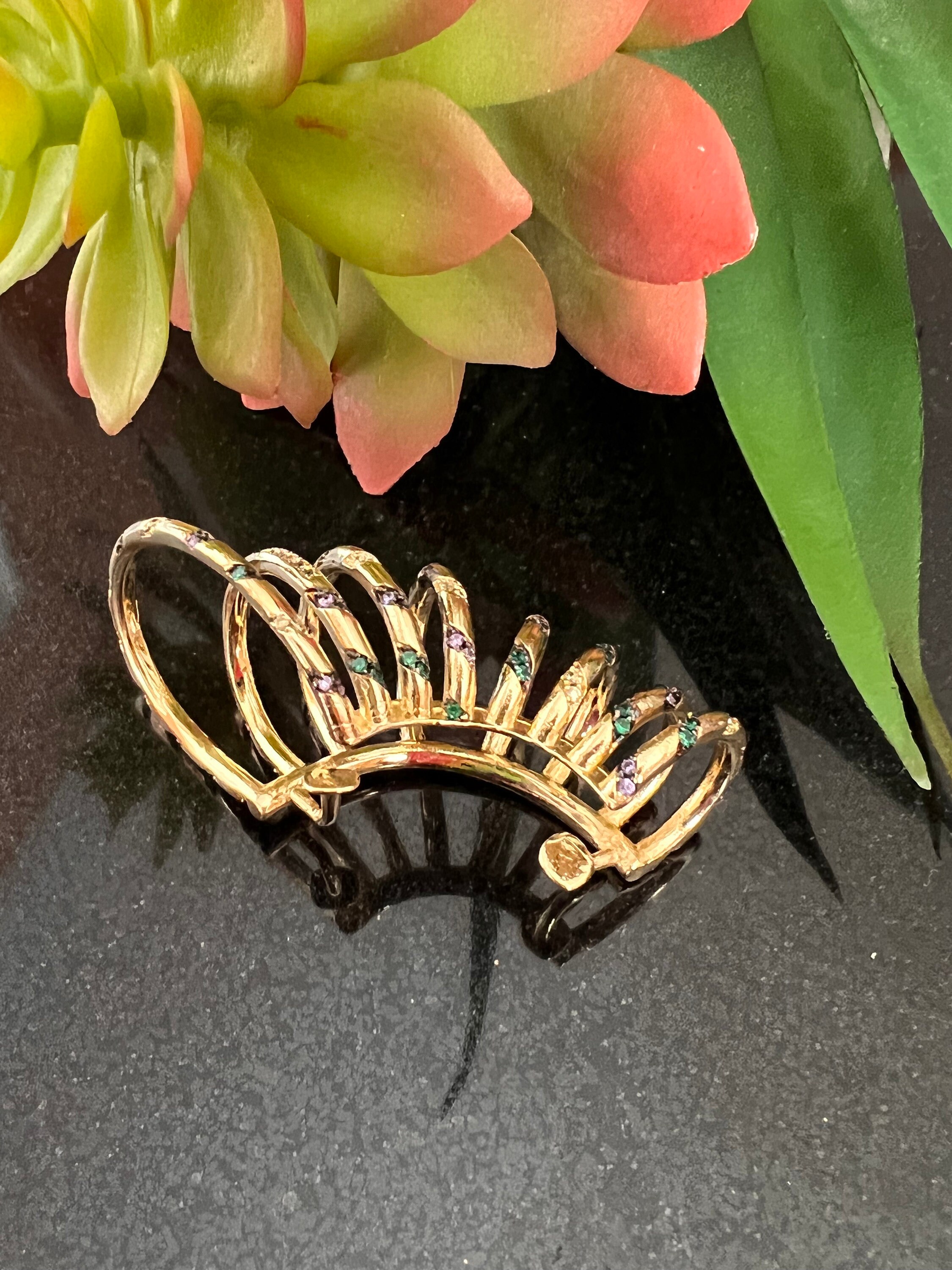 8 Band Ear Cuff, Ear Wrap, No Piercing, Earcuff , Gift for Her, Trendy ...