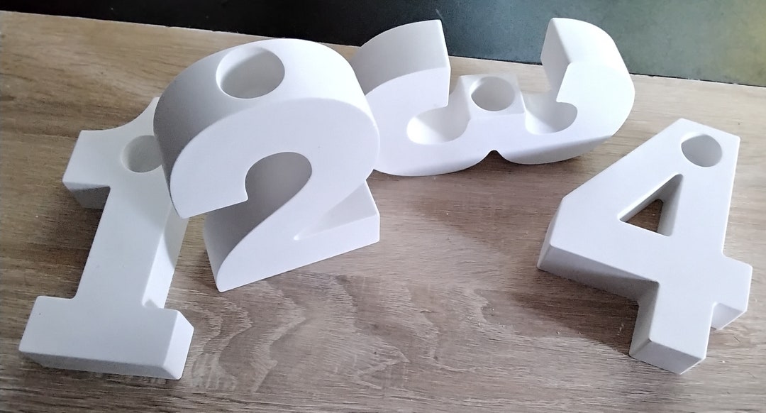 Advent Wreath Numbers 1 to 4 - Etsy UK