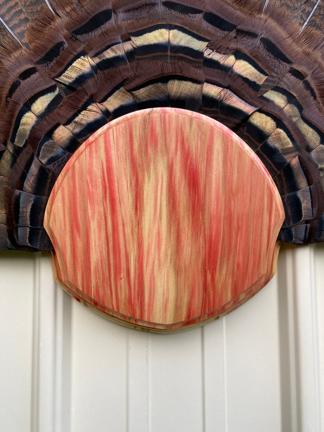 Turkey Fan Display Made From Box Elder Wood - Etsy