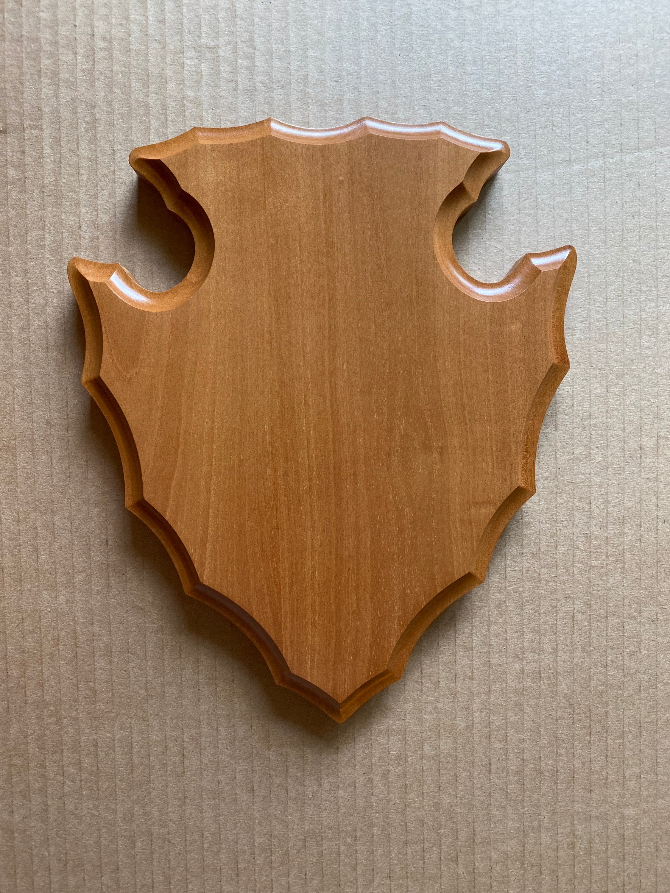 8 X 10 Arrowhead Antler Plaque - Etsy