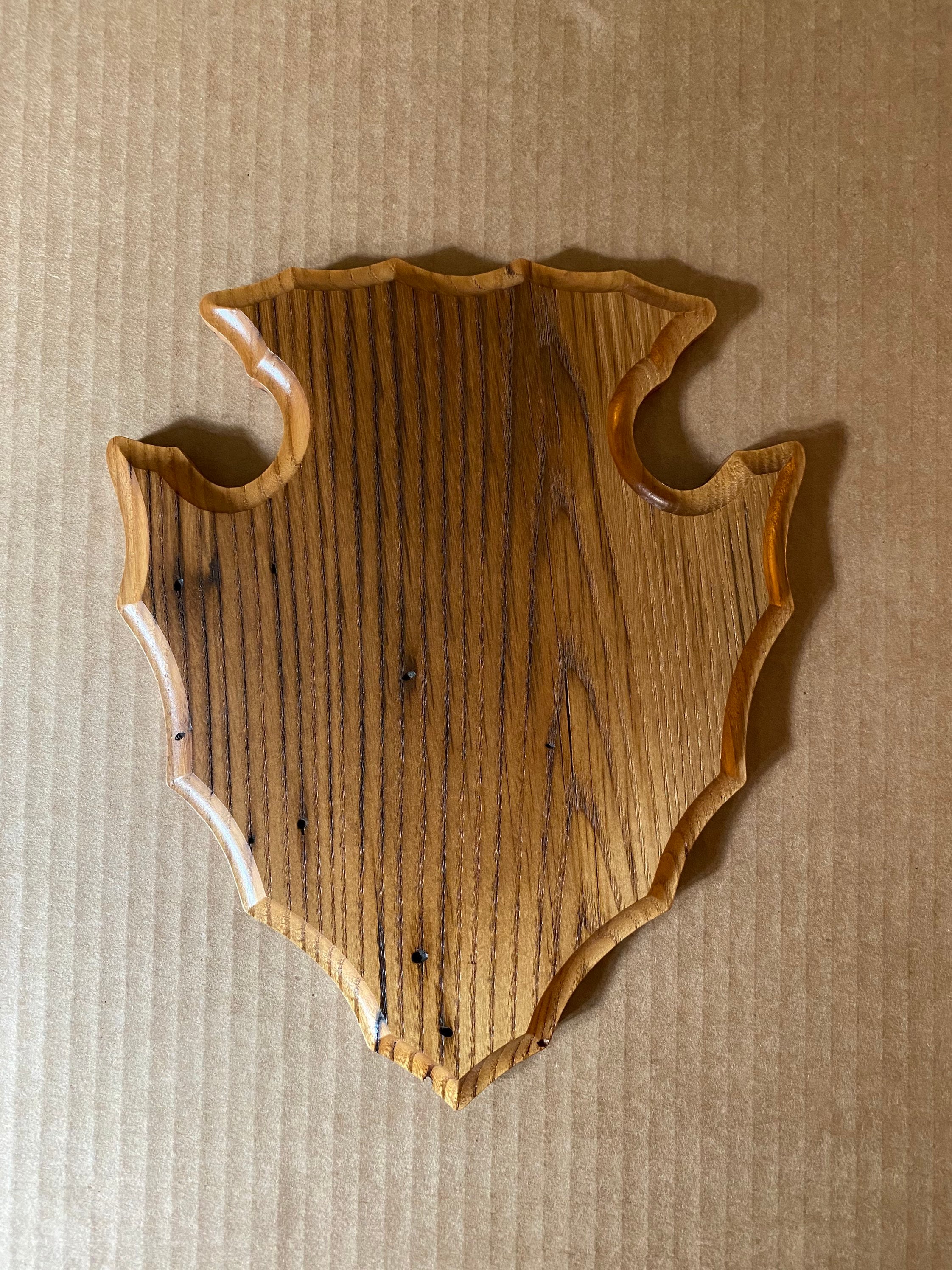 8 X 10 Arrowhead Antler Plaque - Etsy