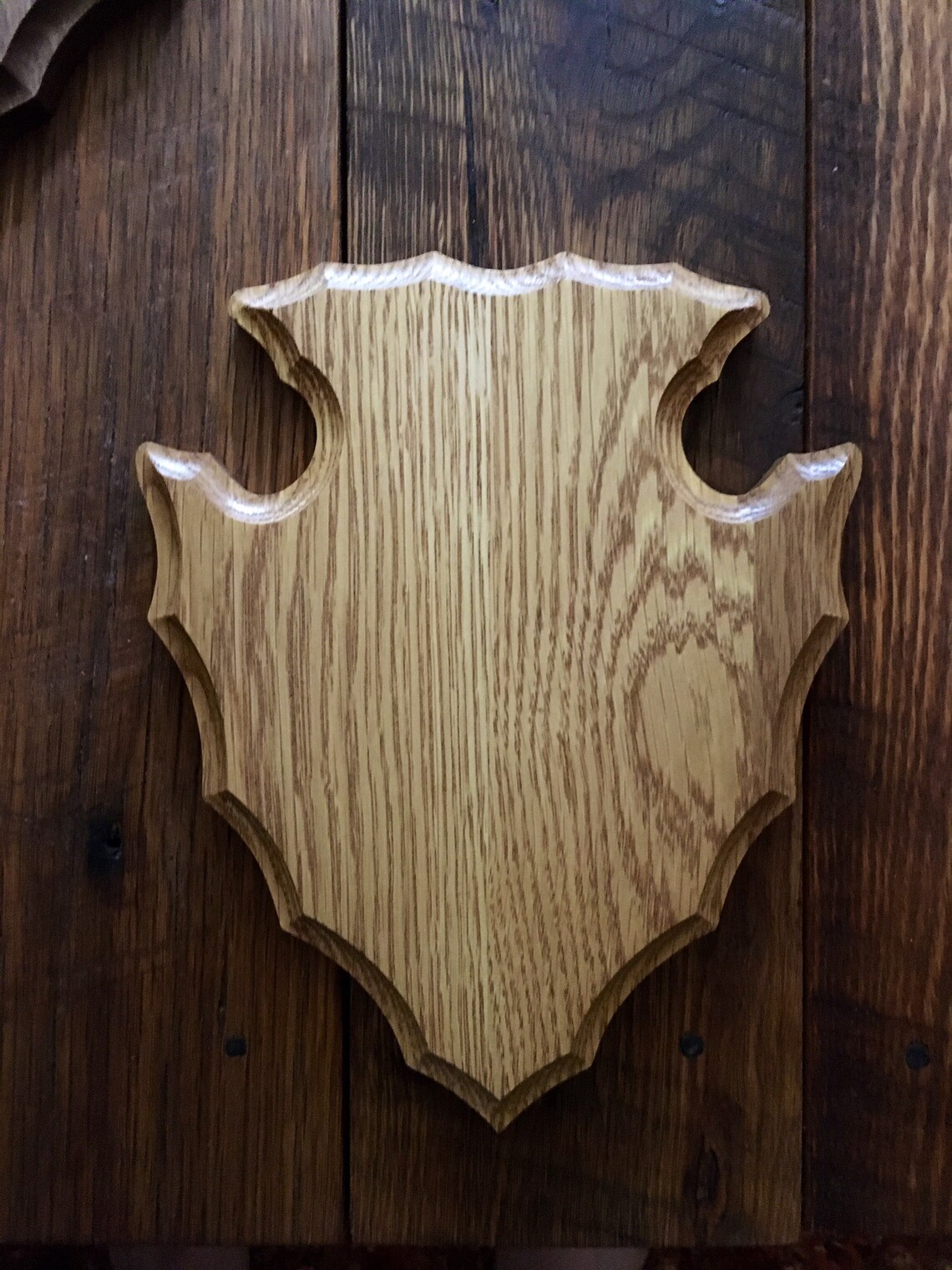 8 X 10 Arrowhead Antler Plaque - Etsy