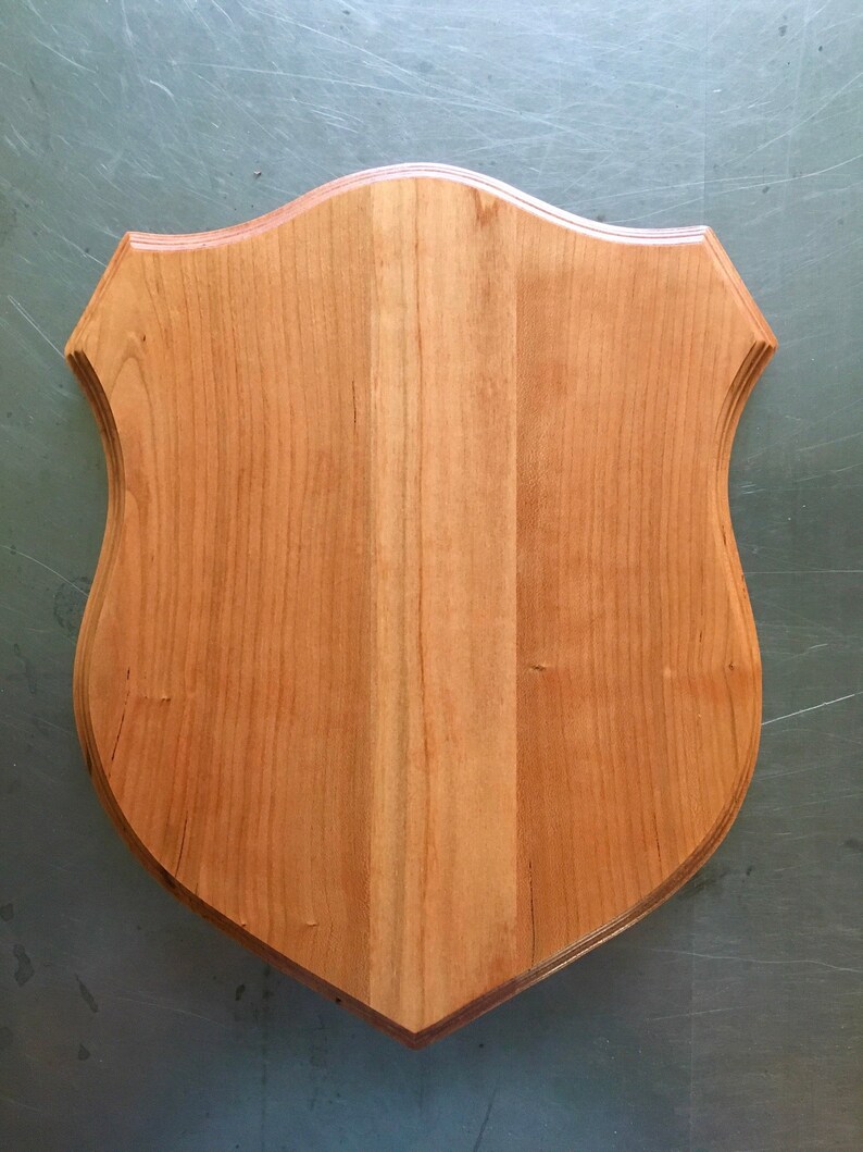 9 X 11 Antler Mount Shield Plaque - Etsy