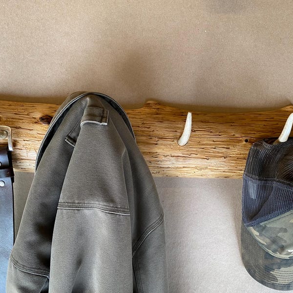 Antler Wall Rack - Etsy