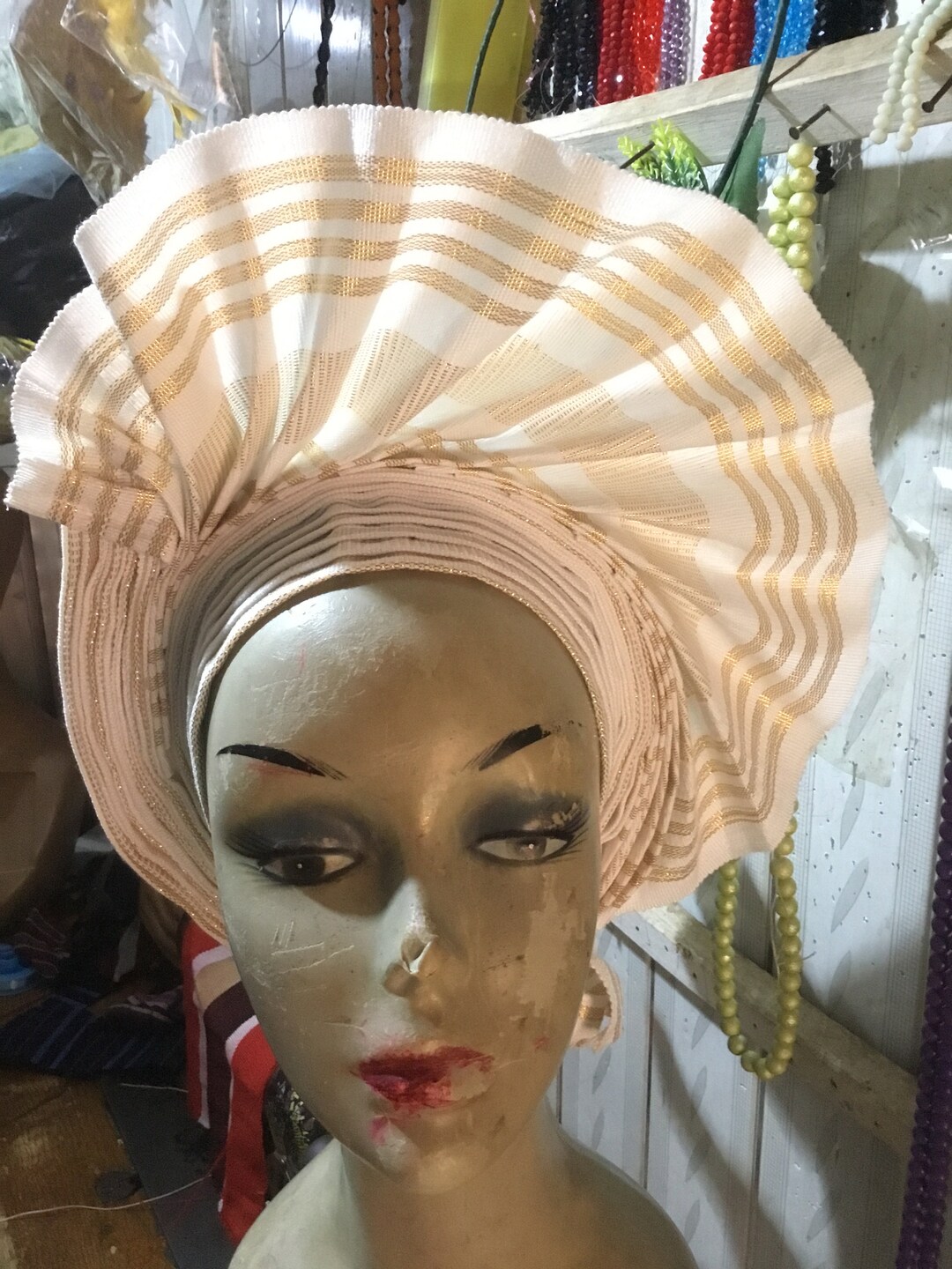 Stunning Aso Oke Autogele Ofi for Wedding Events and Aso Ebi Women’s ...