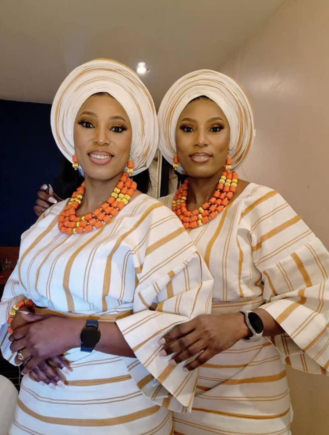 Wedding Attire Suits Aso Oke Ebi Traditional Wears Ofi Birthday Fabrics ...