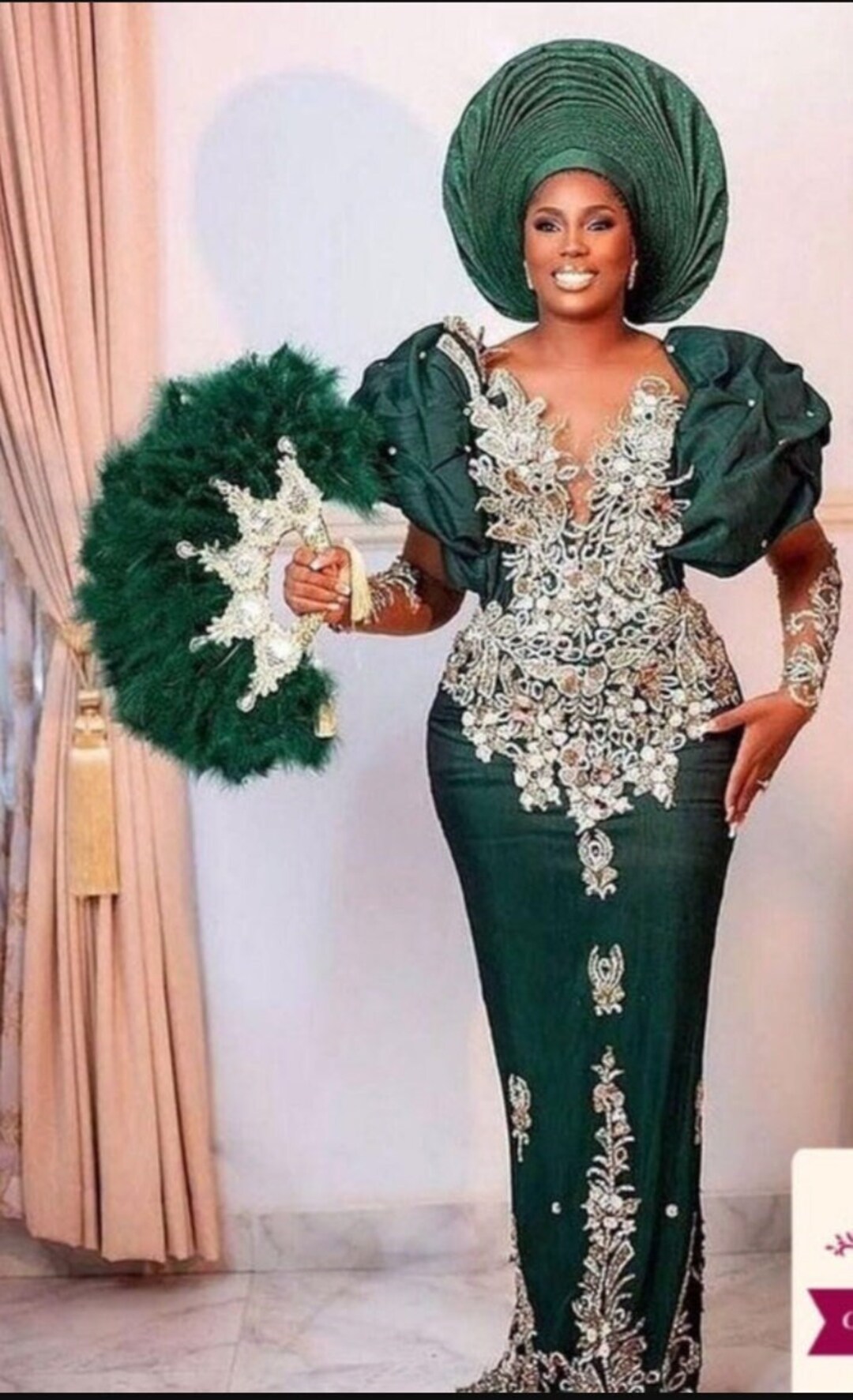 Trending Wedding Yoruba Nigerian African Igbo Women’s Royal and Navy ...