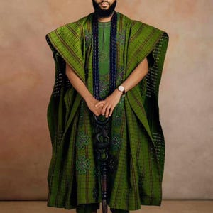 Wedding Attire Suits Aso Oke Ebi Traditional Wears Ofi Birthday Fabrics ...