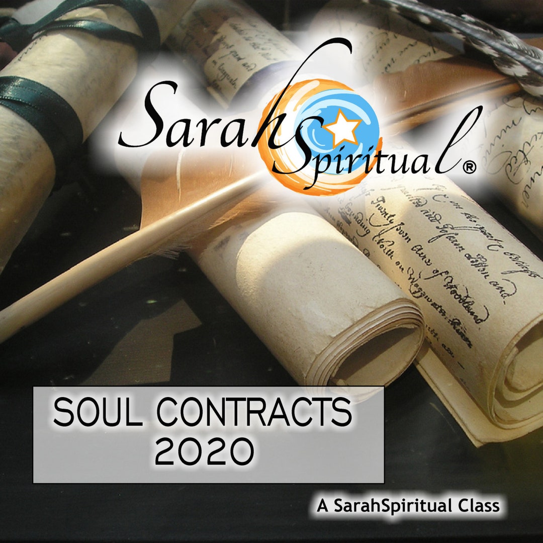 Soul Contracts Sarahspiritual Class Audio Download ~ Explore Your Soul ...