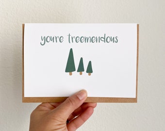 Treemendous Card - Etsy