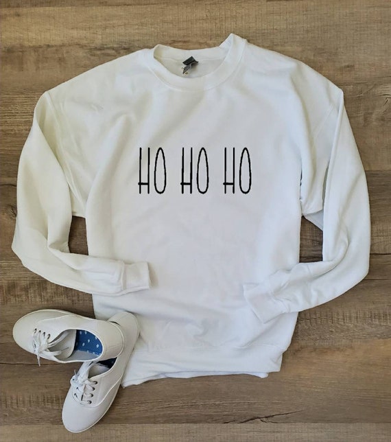 Christmas Sweater Ho Ho Ho Sweater Cute Christmas Sweater | Etsy