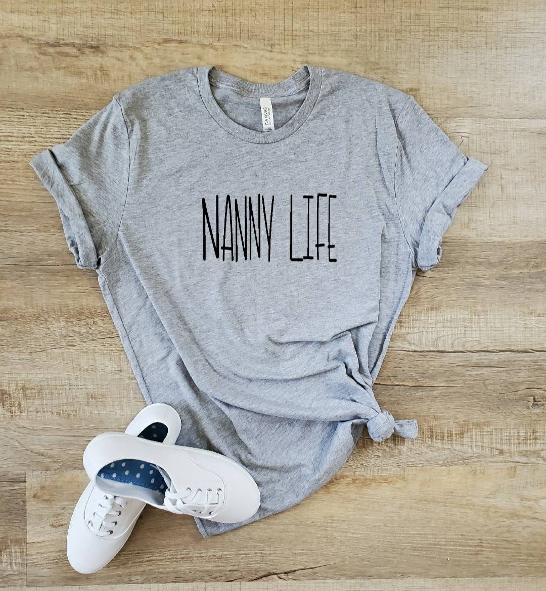 Nanny Shirt Nanny Life Shirt Nanny Tshirt Mary Poppins Nanny Gear Gifts ...
